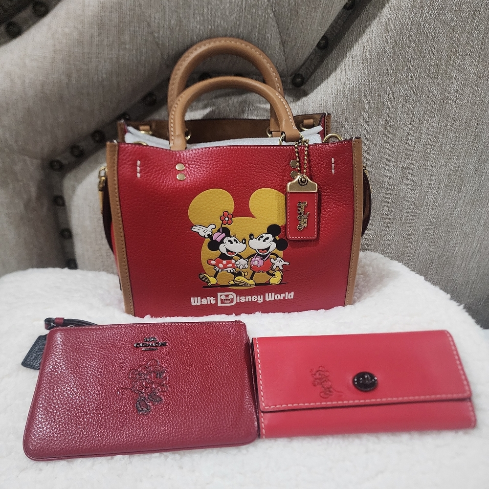 Coach X Disney Mickey Mouse Rogue 25 Set - Gem